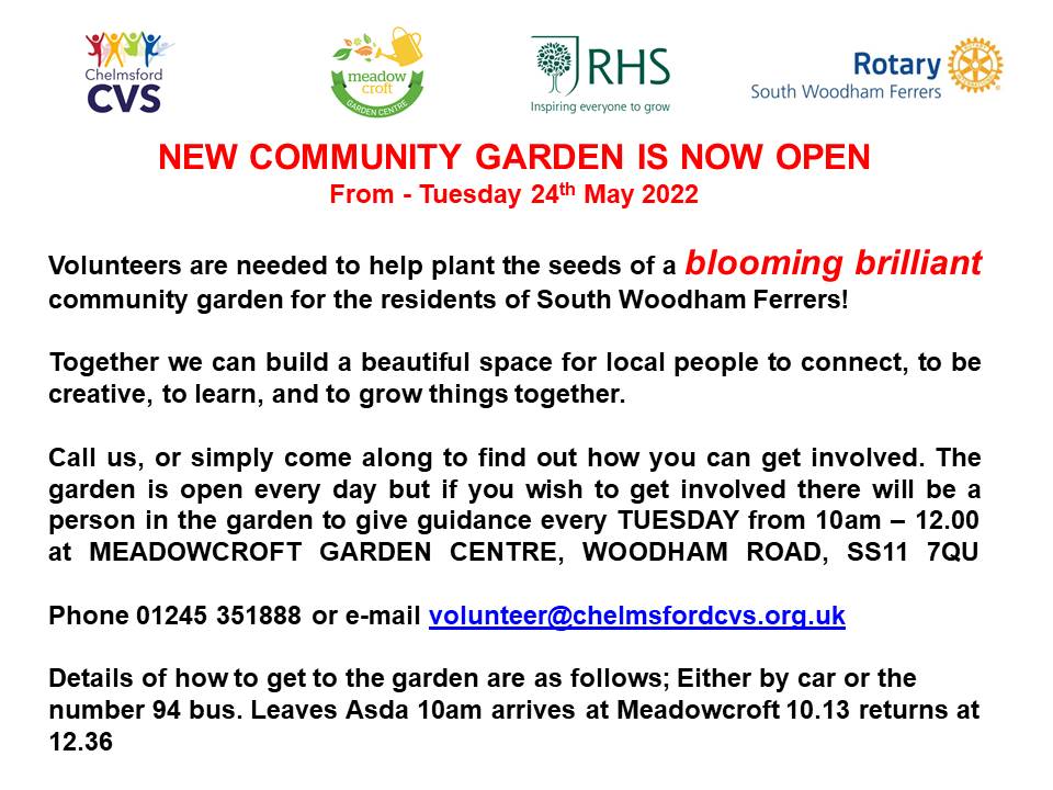 Community Garden for SWF residents – SWF Health & Social Care Group
